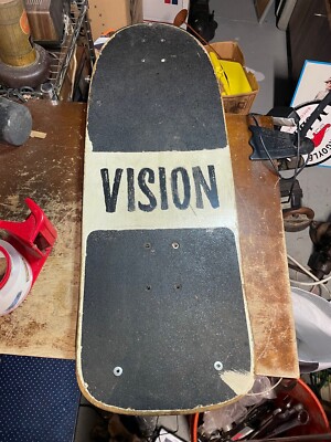 Original 1980's Vision Shredder 10 Concave Skateboard Deck | eBay