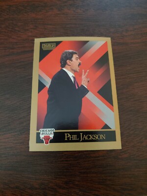1990 Skybox Phil Jackson basketball card #300 for Chicago Bulls NM/MT ...