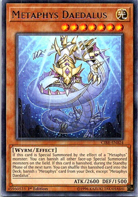 Metaphys Daedalus CIBR-EN024 Yu-Gi-Oh! Card Light Play 1st Edition | eBay