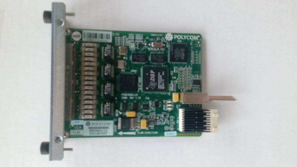 Polycom RMX 1500 E1/T1 Interface Card VRMX1588P | eBay
