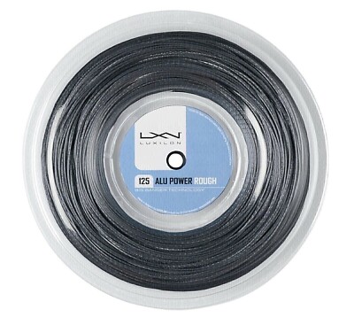 Luxilon ALU Power Rough 125 Reel 16L (1.25mm Tennis String) Full 220m ...