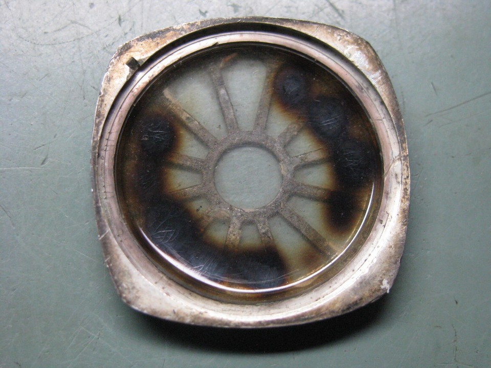 Illinois Vintage Sterling Silver Military Shrapnel Guard WW1 Trench ...