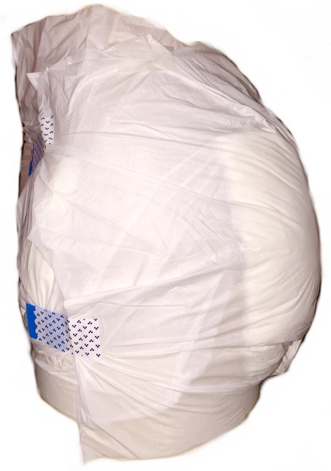 2 Diaper Sample Plastic Backed Tranquility Adult Nappies ATN S M L XL ...