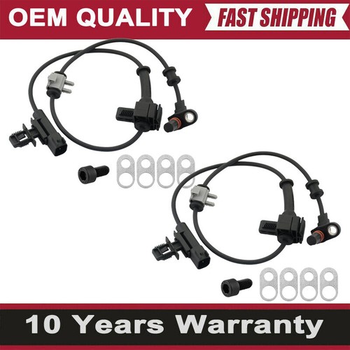 4WD Set Front Wheel Speed Sensor For GMC Sierra 2500hd Chevy Silverado ...