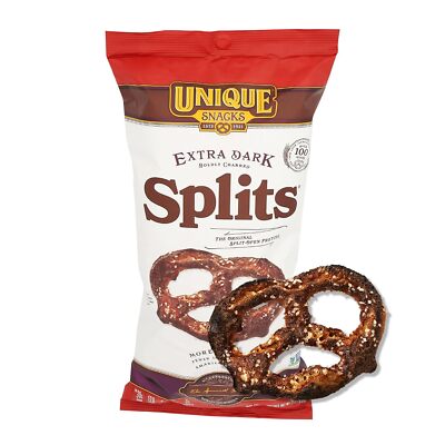 Unique Pretzels Extra Dark Pretzel Splits 11 Oz | eBay