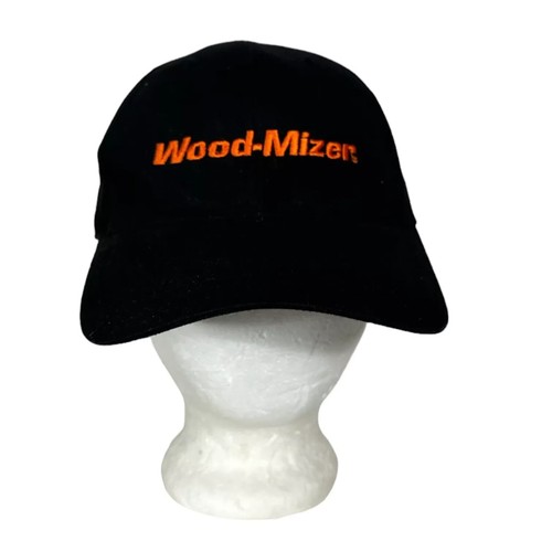 WOOD-MIZER Adult Black Baseball Hat Cap - New | eBay