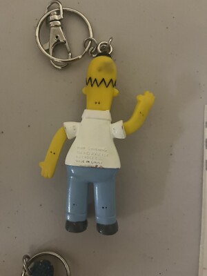 2 X 90s simpsons key chain (vintage) | eBay