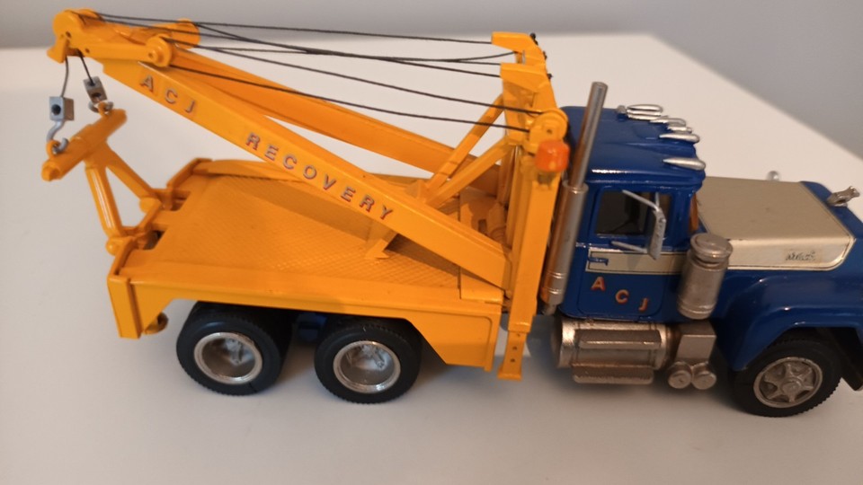 Mack wrecker recovery truck no makers name bought at Buxton toy ...