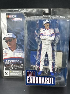 2004 McFarlane DALE EARNHARDT SR. AC DELCO NASCAR RACING with HAT NO ...
