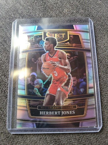 2021-22 Panini Select HERBERT JONES Silver Prizm #45 Concourse Level ...