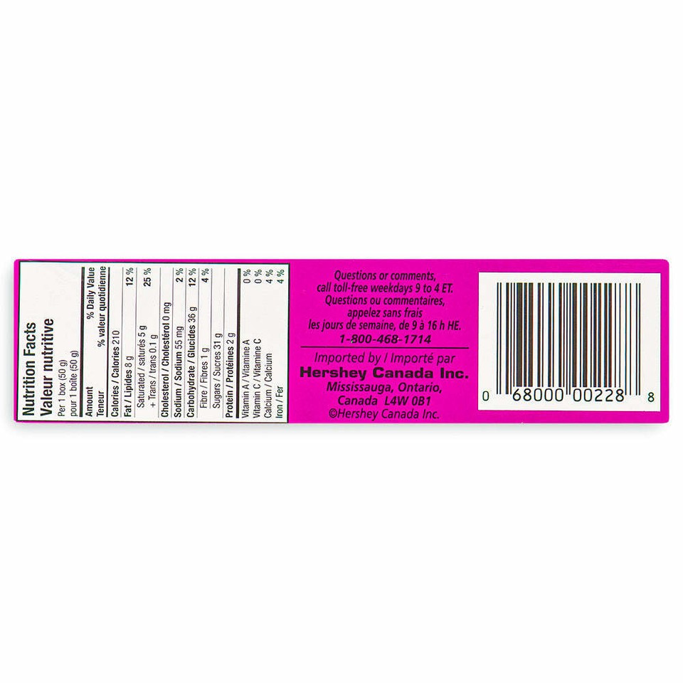 12 Boxes of Hershey's Glosette Chocolate Covered Raisins 50g Each | eBay