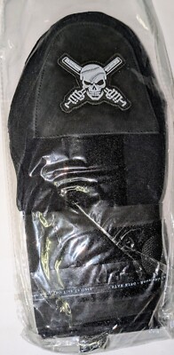 Adult small Baseball Sliding Mitt Custom Black Stealz Baseball INC | eBay