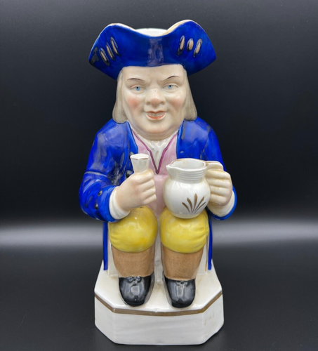 An antique victorian jug for beer named 'Toby jug' - Porcelain ...