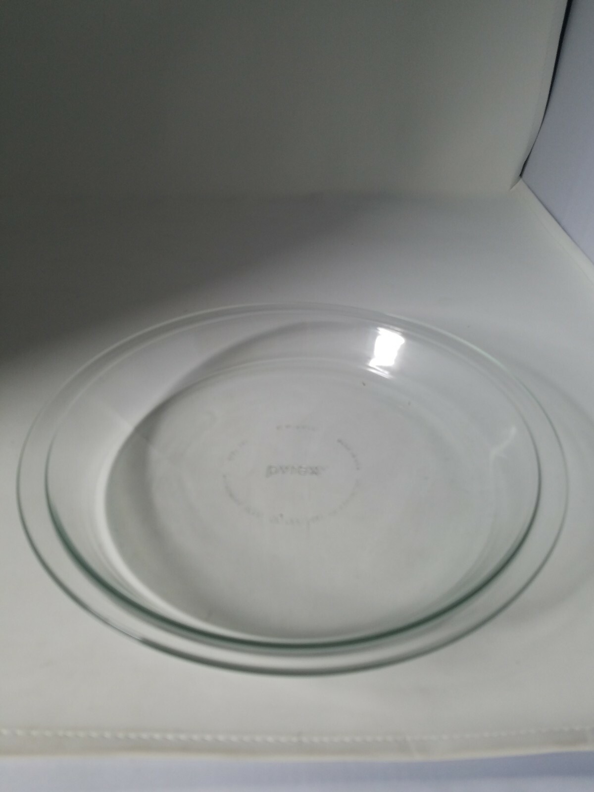 Glass Pie Plate Stamped Pyrex 209 22 9 IN - 23cm for Oven / Microwave ...