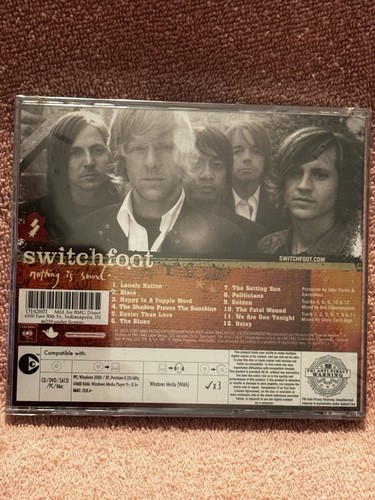 Nothing Is Sound by Switchfoot (CD, 2005) 12 Track Album NEW | eBay