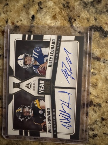 2025 Luminance Year One WILL HOWARD / RILEY LEONARD On Card Rookie ...