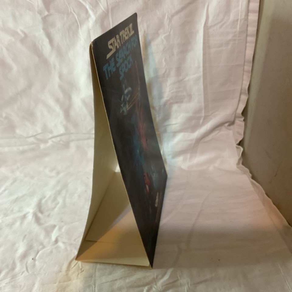VTG Star Trek III Stand Up Counter Display Sign VHS VIDEODISC 1984 ...