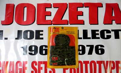 1964 VINTAGE GI JOE JOEZETA: EARLY ISSUE #7702 ACTION MARINE PONCHO MOC ...