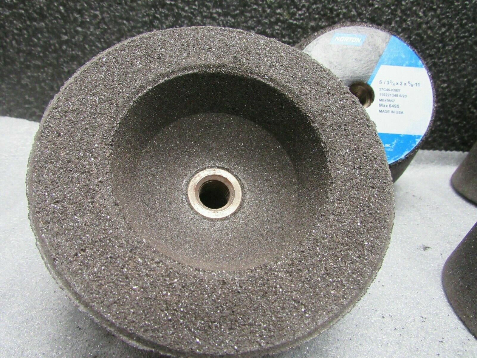 (5) NORTON Flaring Cup Grinding Wheel 5"/ 3-3/4 x 2" /8-11 66252800245 ...