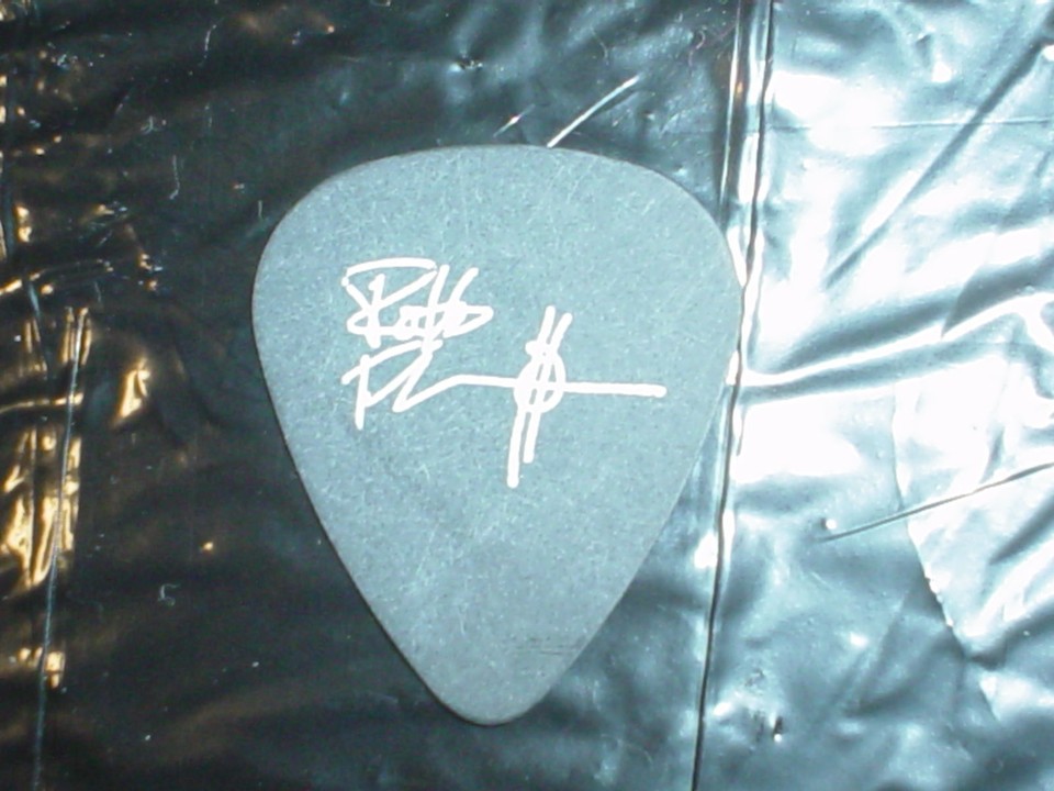 MACHINE HEAD Logo & Rob Flynn Signature 1995 RaRe Concert Tour GUITAR ...