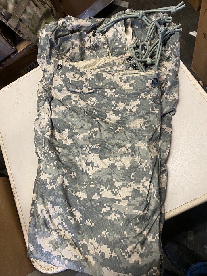US Army Field Tarp, Reversible, 92 x 82 Inches, ACU Pattern (UCP) NSN ...