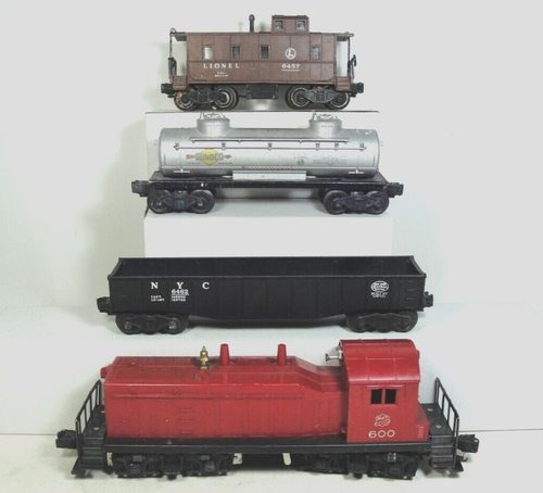 Untested Lionel O Gauge 600 MKT Switcher Engine Locomotive w 6457 6462 ...