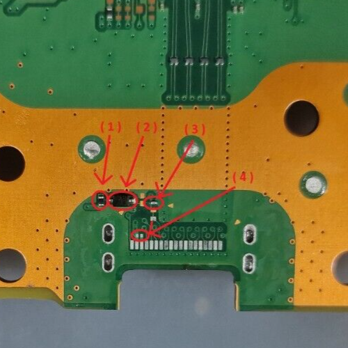 PS5 HDMI Components - EDM-010/020 EDM-031/033 -Set of Diodes Resistor ...