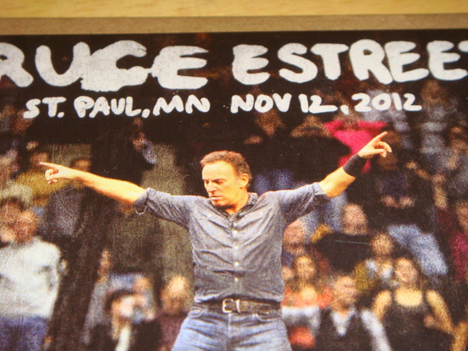 Bruce Springsteen Live 11/12/2012 St Paul, MN 3CD WRECKING BALL Tour ...