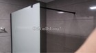 Stainless Steel Wall to Glass Support Rod Frameless Shower Panel ...