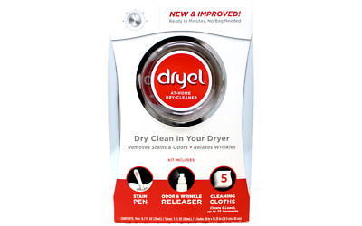 Dryel At-Home Dry Cleaner Kit - 5 Loads 799228011447| eBay