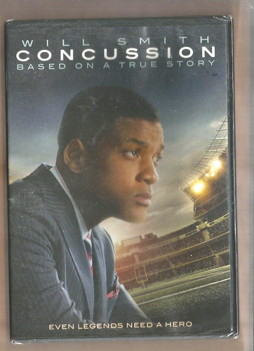 Concussion (DVD, 2015, Widescreen) ~ Will Smith ~ Alec Baldwin ~ BRAND ...