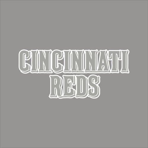 Cincinnati Reds #8 MLB Team Logo 1 Color Vinyl Decal Sticker Window Car ...
