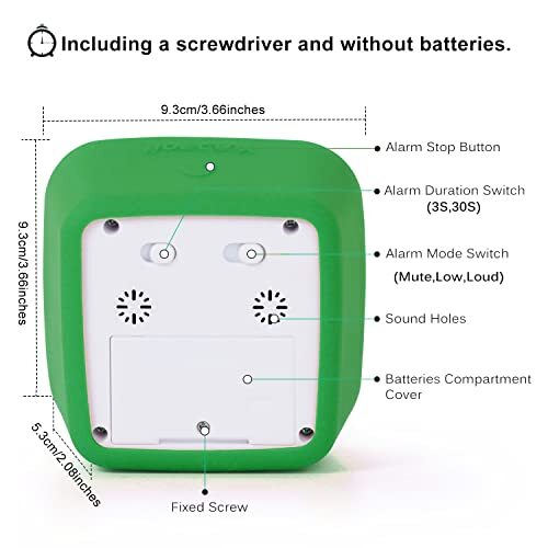 Visual Timer With Protective Case 60 Minute Silent Countdown Timer For ...