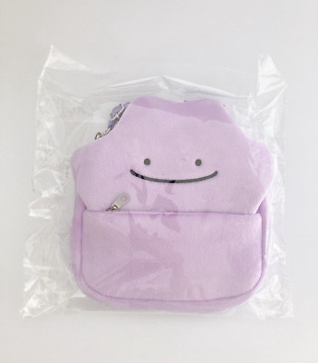 Pokemon Ditto Purple Pouch Plush Pochette Metamon Pokemon Center Japan ...