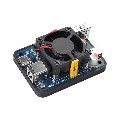 Raspberry Pi 5 5V5A PD Power Converter Expansion Board Module 12V to 5V ...