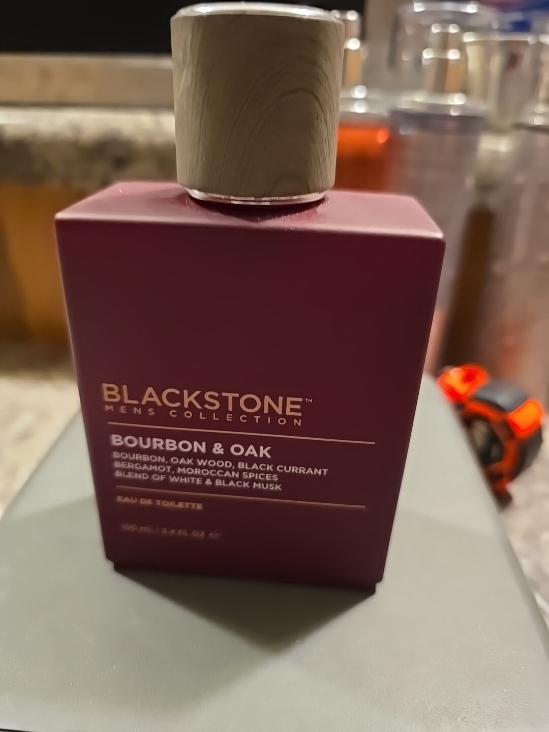 Blackstone Bourbon and Oak Mens Cologne EDT Eau de Toilette 3.4oz 100ml ...