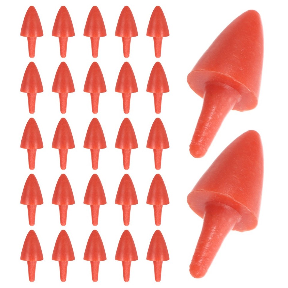 100pcs Carrot Nose Diy Snowman Craft Nose Mini Carrot Toy Nose Santa ...