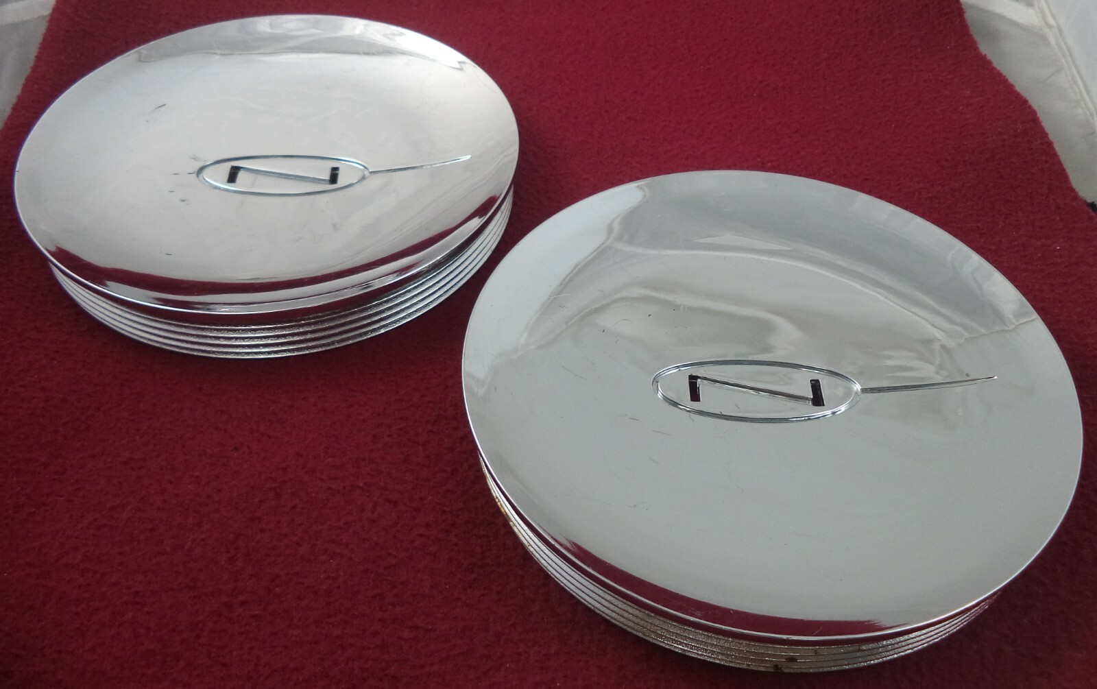 Neeper Wheels Chrome Custom Wheel Center Caps Set of 2 # 11176-5 / REV ...