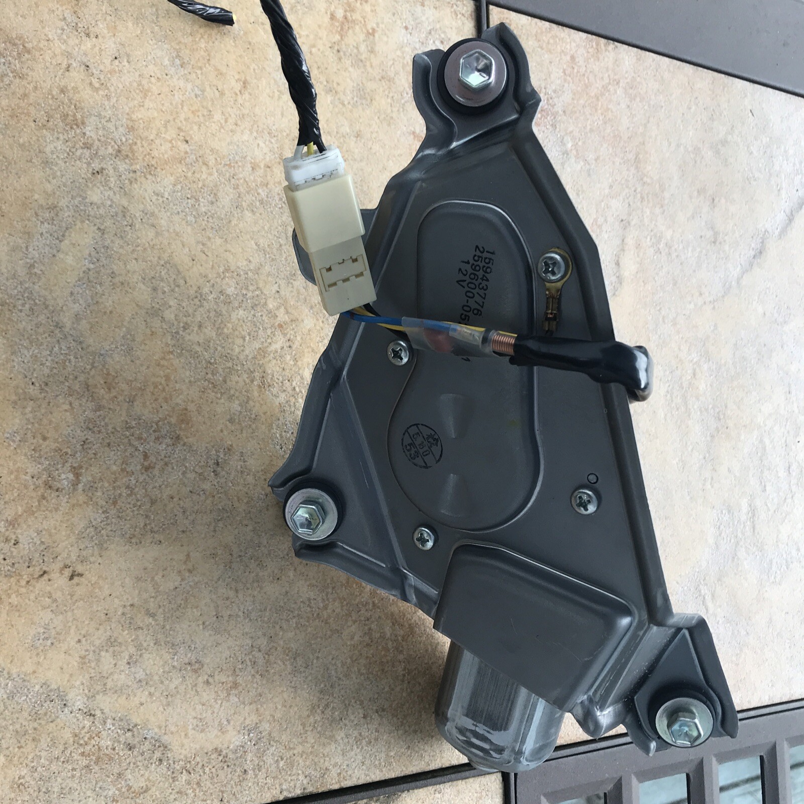 2006-2011 Chevrolet HHR Rear Liftgate Back Glass Wiper Motor 15943776 ...