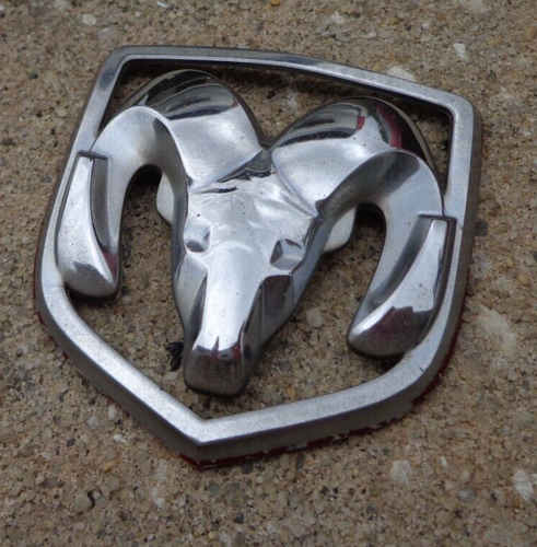 Dodge emblem badge decal logo chrome front Charger Avenger Caravan OEM ...