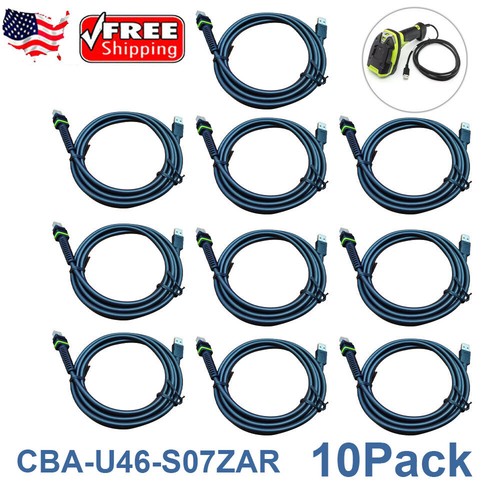 Lot 10x CBA-U46-S07ZAR Shielded USB Cable for Zebra DS3608 DS3678 ...