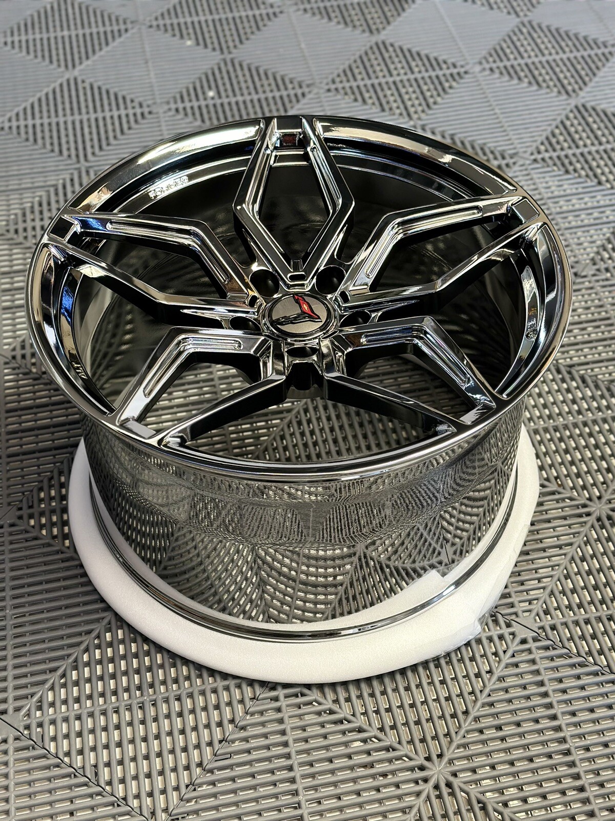 19" 20" ALT5R Forged Chrome wheels for C8 Corvette Z51 Stingray rims ...