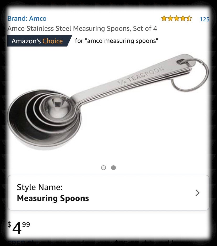 Lot Of 30 Sets Amco Stainless Steel Measuring Spoons Over $150 Value ...