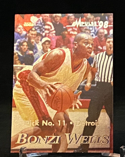 1998 Collector's Edge Impulse Jersey City '98 #7 Rookie Bonzi Wells ...