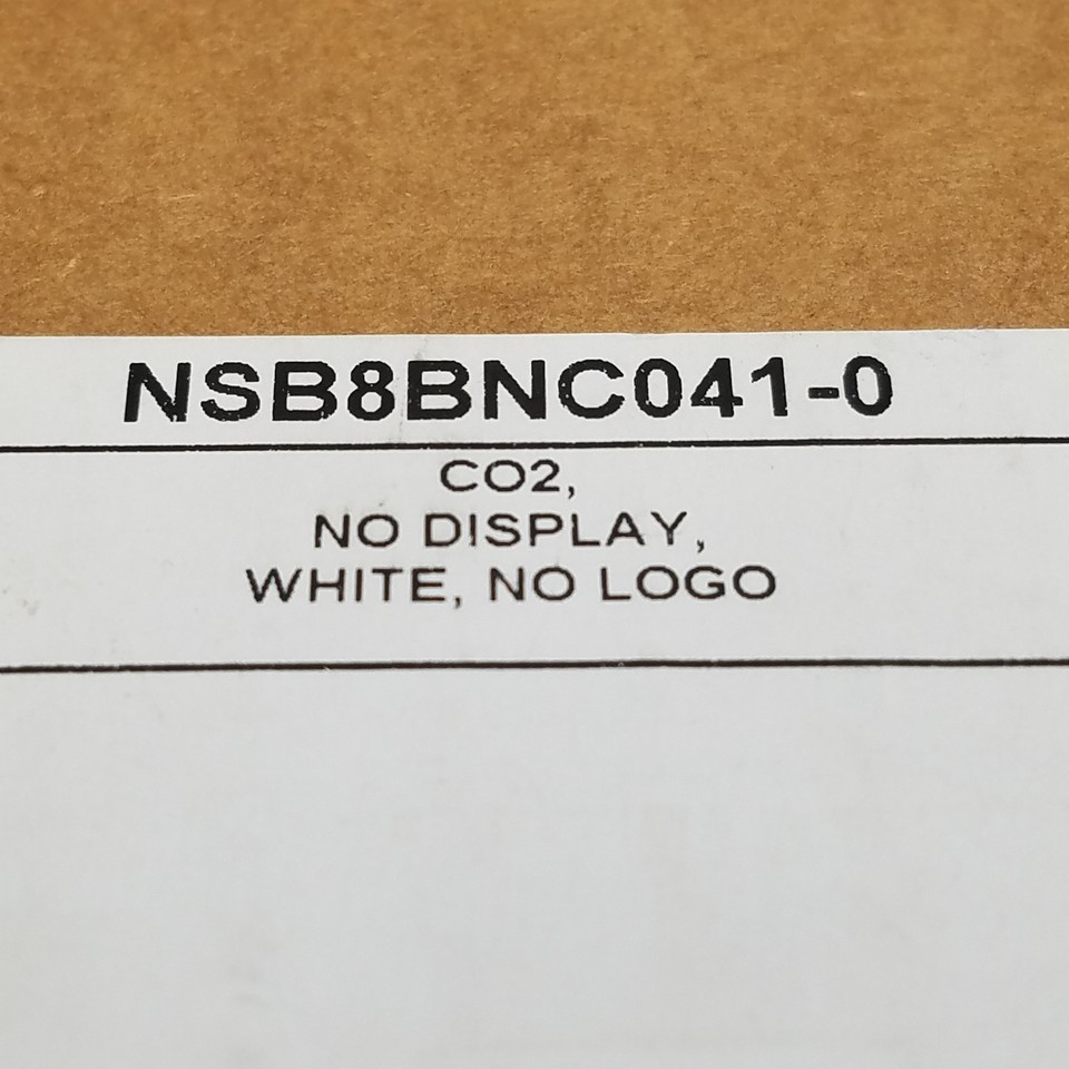 Johnson Controls NSB8BNC041-0 CO2 Sensor, No Display, No Logo, White ...