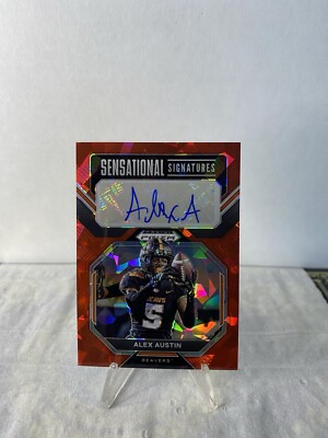 2023 Panini Prizm Draft - Alex Austin - Sensational Signatures ...