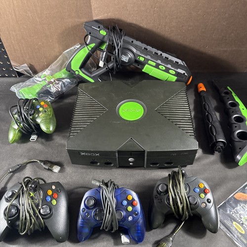 MICROSOFT XBOX ORIGINAL VINTAGE WORKING CONTROLLERS GUN NO CABLES | eBay