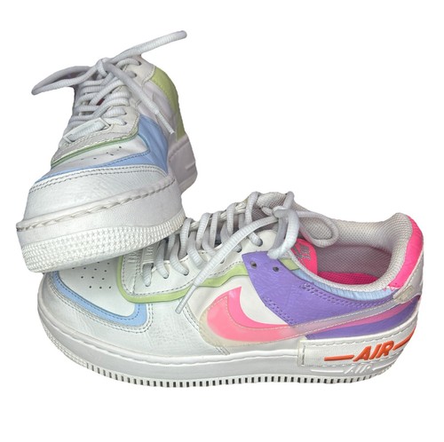 Nike Air Force 1 AF1 W Shadow Pale Ivory Digital Pink Women’s Size 7 | eBay