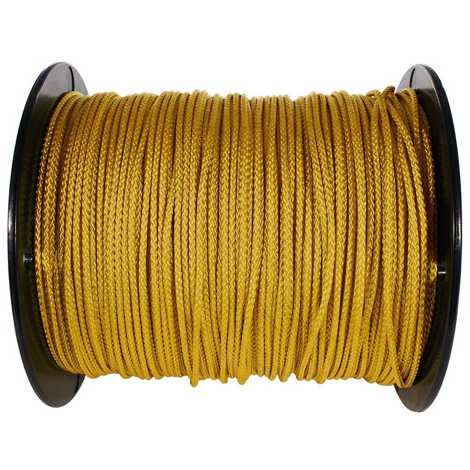 GOLBERG Diamond Braid Nylon Rope 1/8", 3/16", 1/4", 5/16", 3/8" 10ft ...