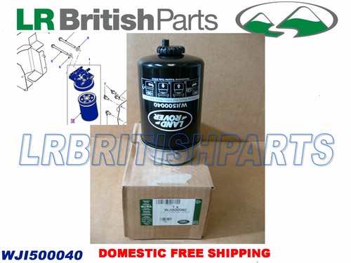 GENUINE LAND ROVER FUEL FILTER DEFENDER 90 110 TDCI DIESEL NEW ...
